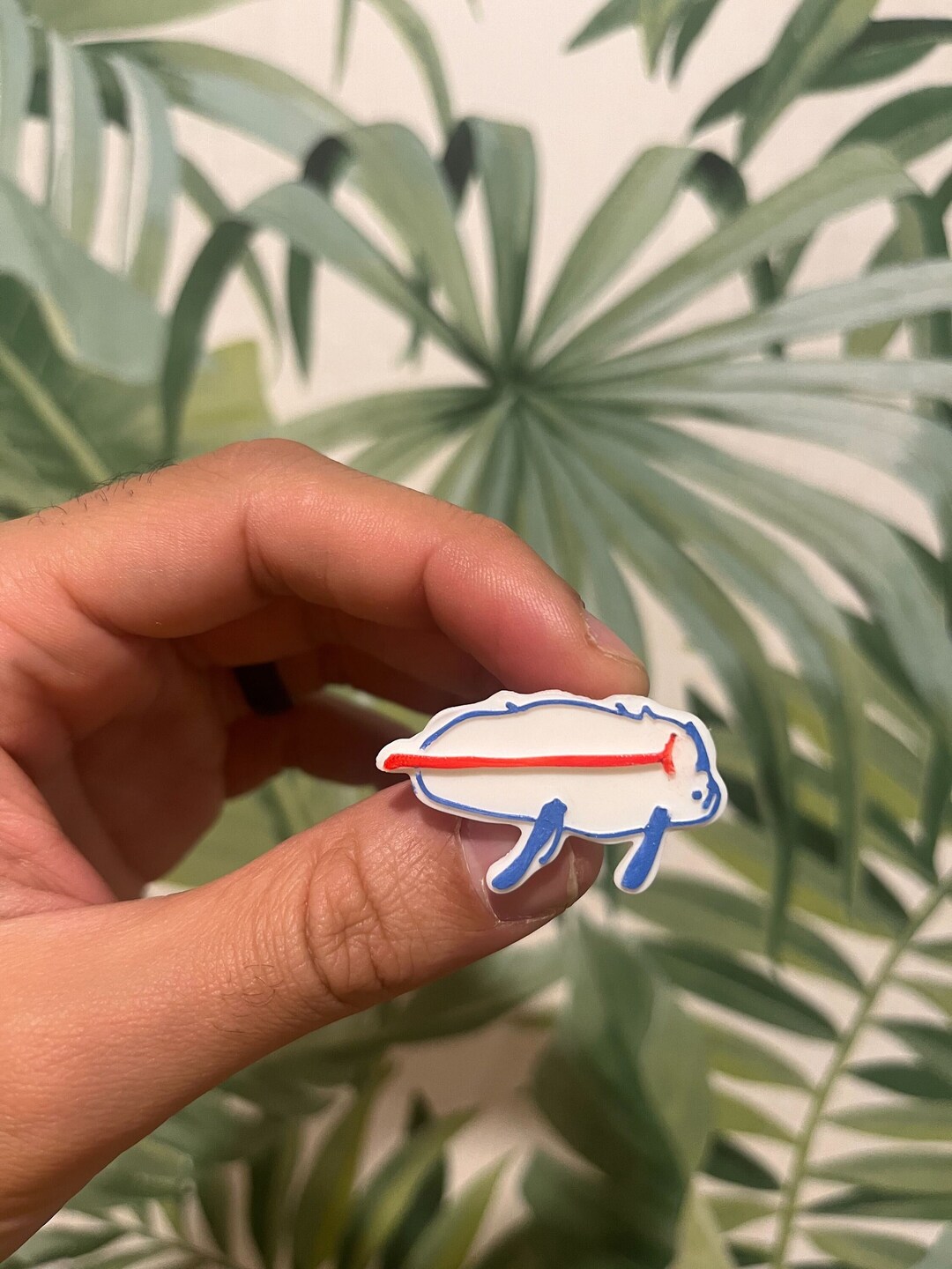 Buffalo Bills Potato Croc Charm - Etsy