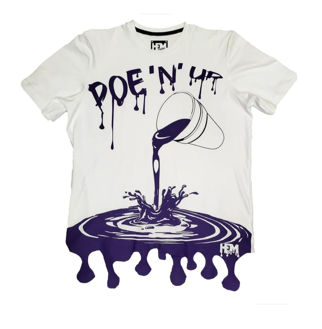 Poe N Up Hem Drip Marca Drip Corte de camisa - Etsy México