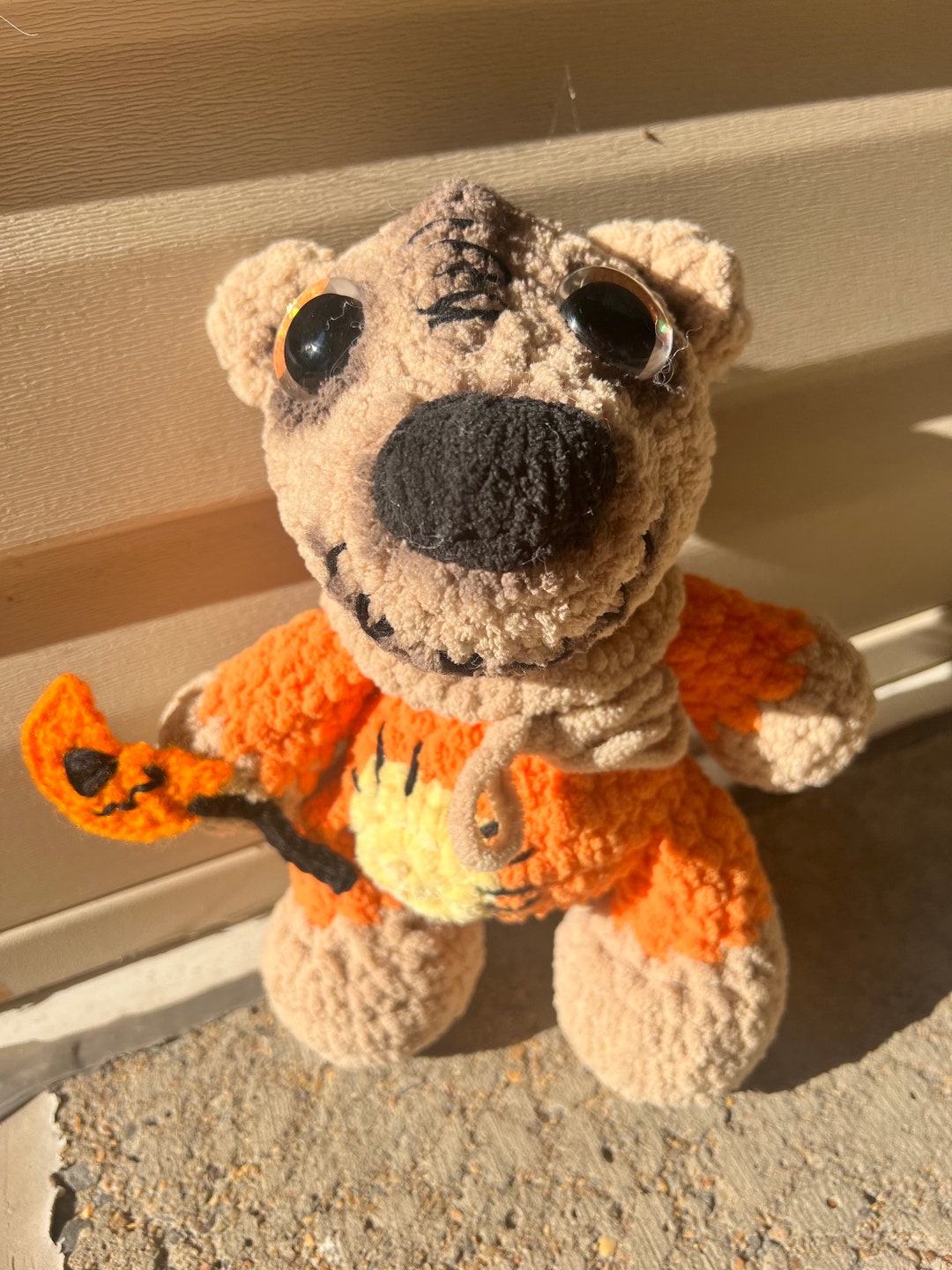 Crochet Sam Teddy Bear - Etsy