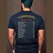 Napoleon Bonaparte Rock Star World Tour Concert Tshirt Battle of the ...