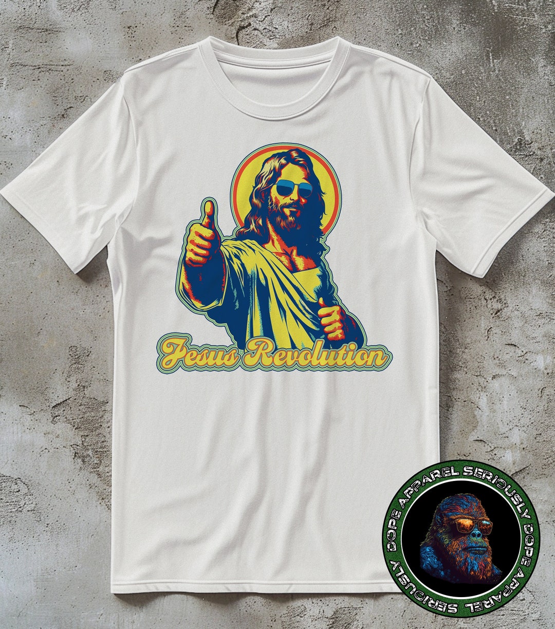 Jesus Revolution T-shirt, Retro Jesus Shirt, Jesus Graphic Tee ...