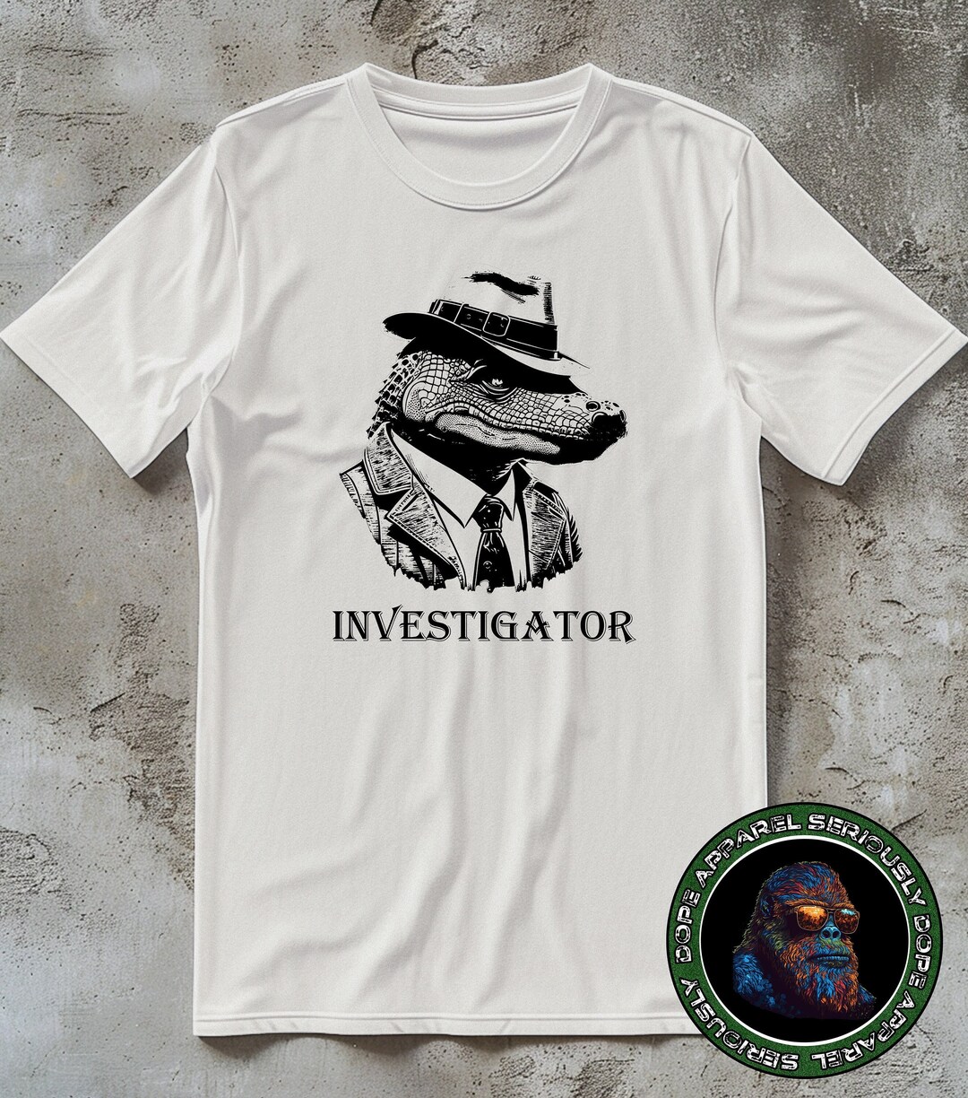Investigator Alligator T-shirt, Dad Joke Shirt, Gator Pun Tshirt, Punny ...