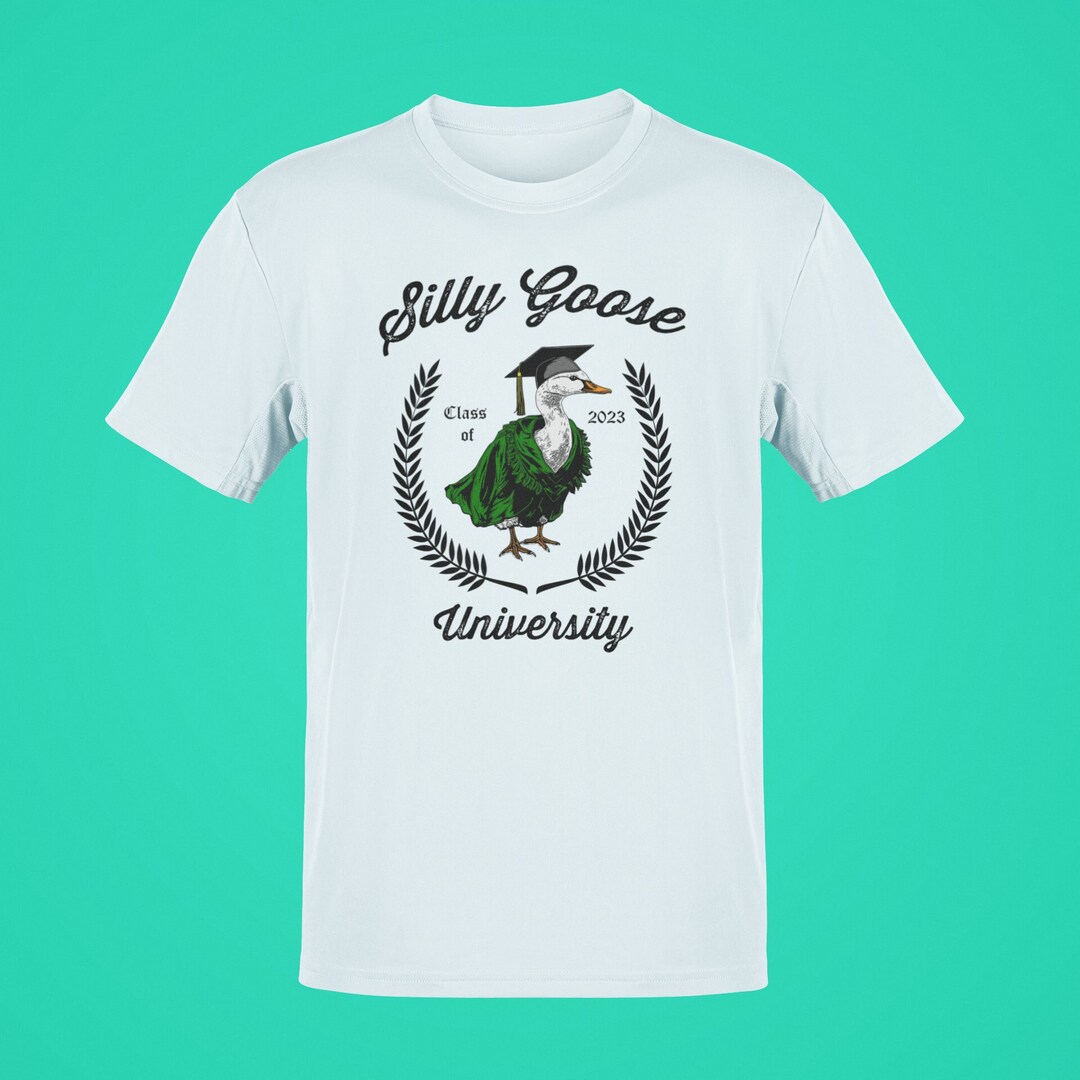 Customizable Silly Goose Shirt, Custom Silly Goose University Unisex ...