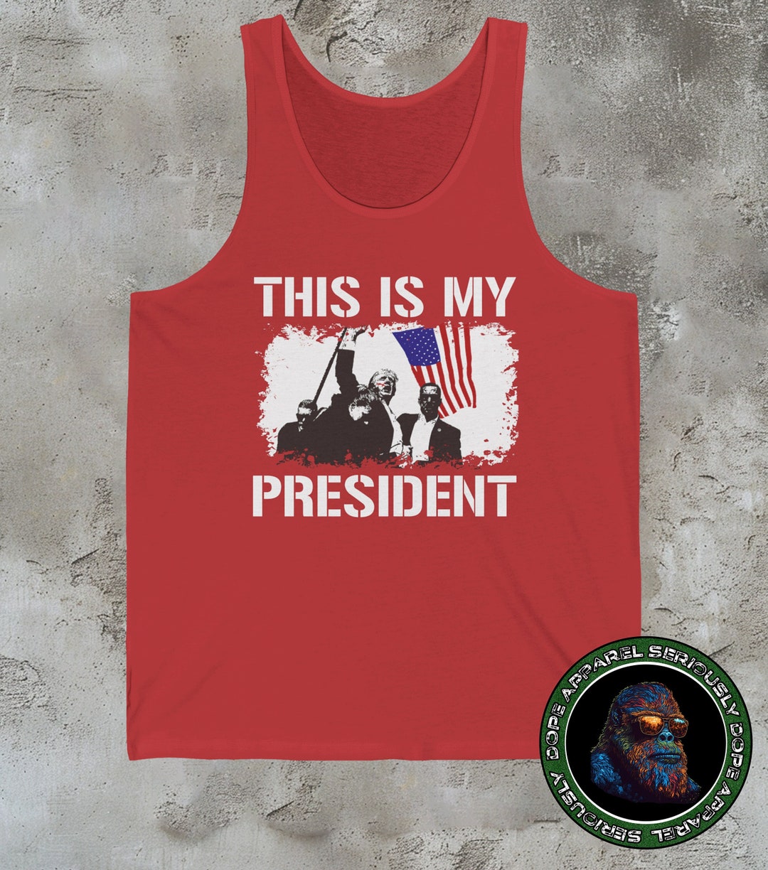 Trump Assassination Attempt Tank, Trump Tank Top for Men Women, Unisex ...