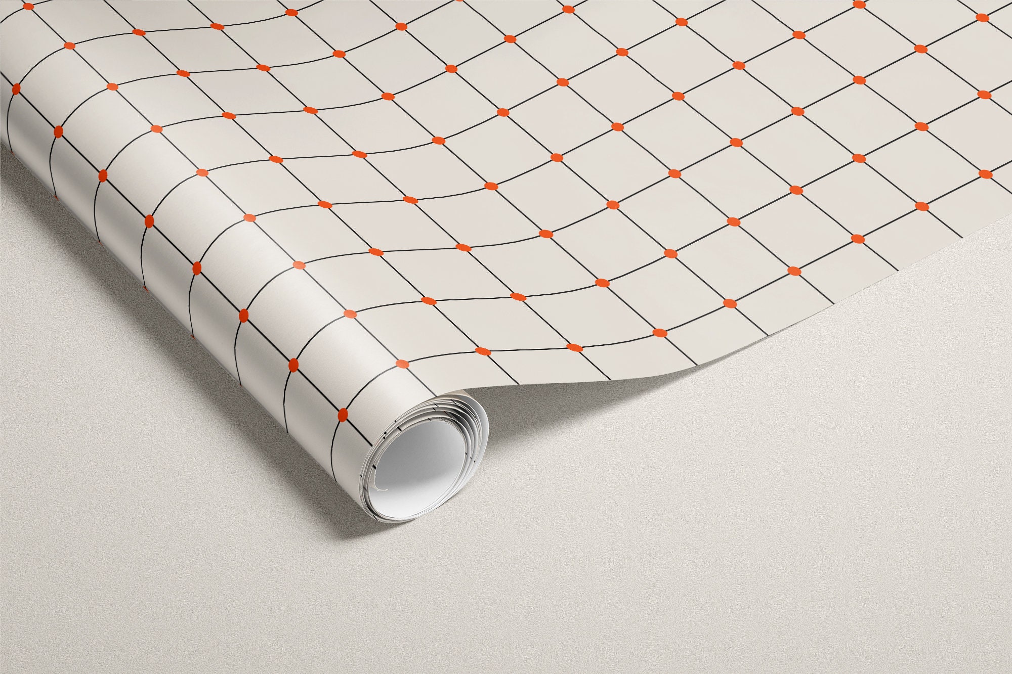 Art Deco Gift Wrap Christmas Wrapping Paper Flat Sheet Paper Grid ...
