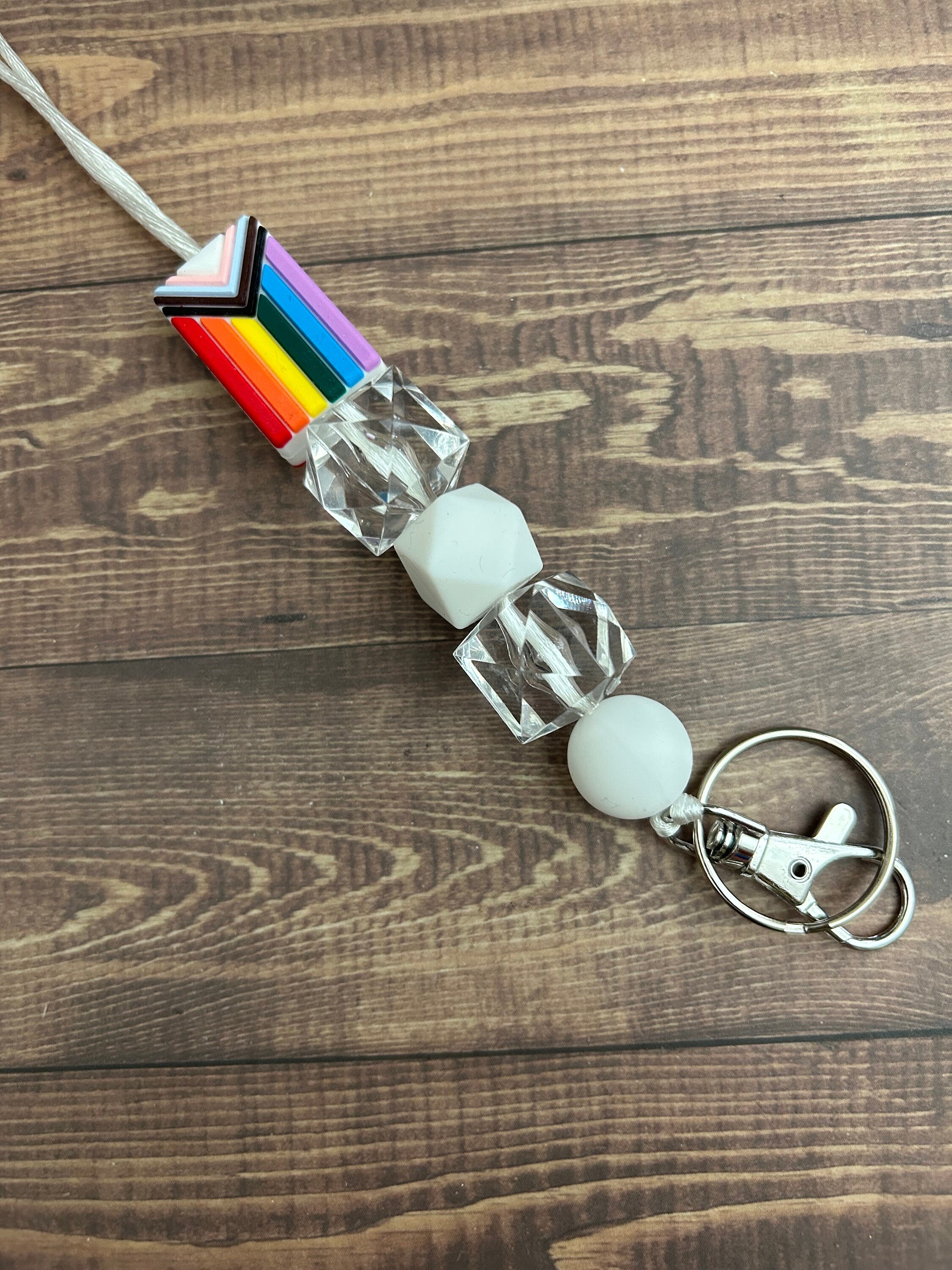 Pride Flag Lanyard teacher Lanyard Lanyard I Pride Gift I Inclusive ...