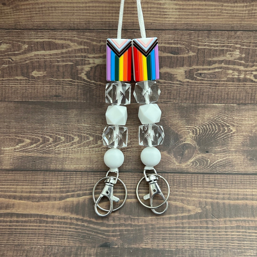 Pride Flag Lanyard teacher Lanyard Lanyard I Pride Gift I Inclusive ...