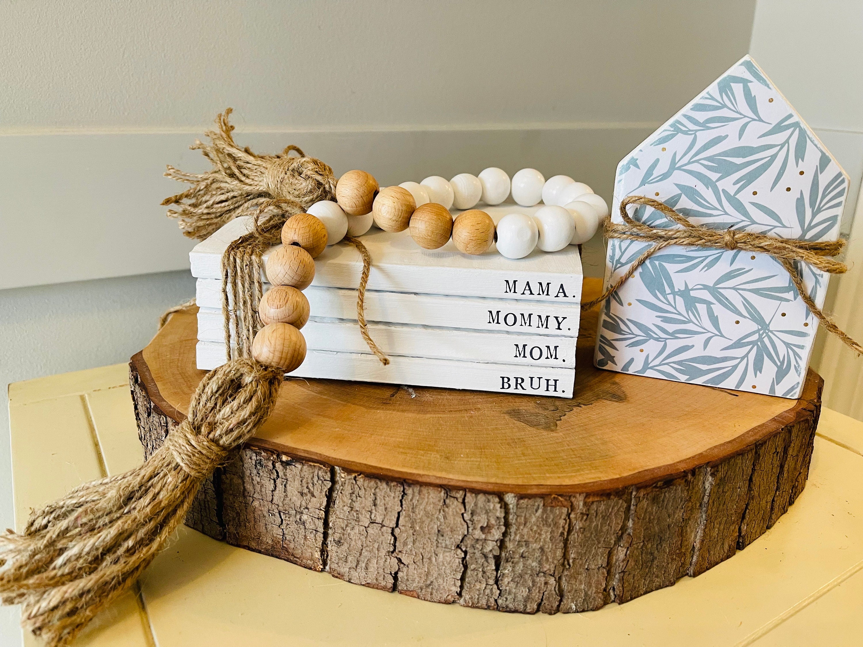 Mothers Day Hand Stamped Books/personalized Books / Custom Name Books ...