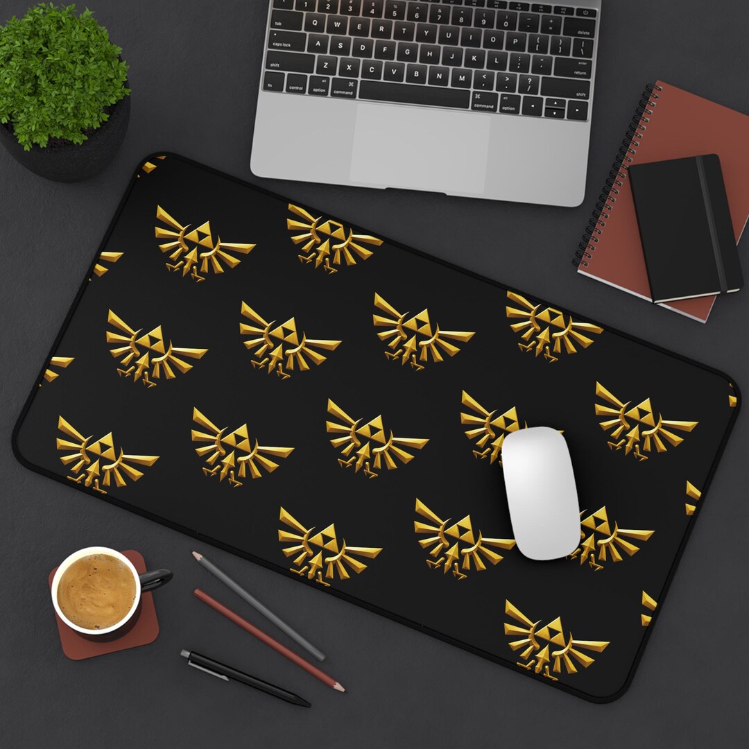 Zelda Desk Mat, Triforce Gift, Zelda Mouse Pad, BOW Gift, Tears of the ...