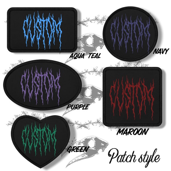 Metal Patches - Etsy