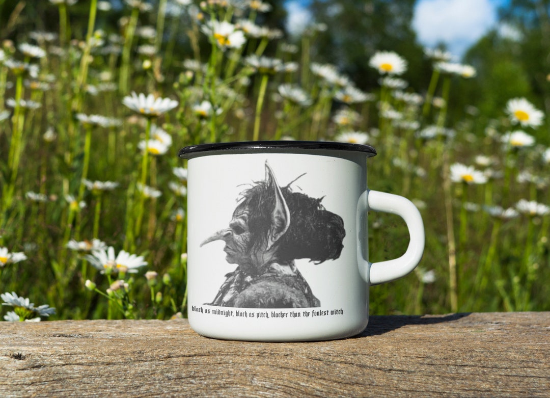 1986 LEGEND Enamel Camp Cup/ Blix Quote Mug/ Goblin Mug/ Goblincore Mug ...