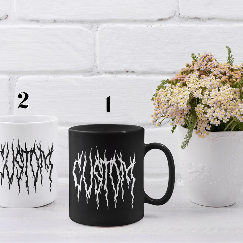 Metal Mug - Etsy