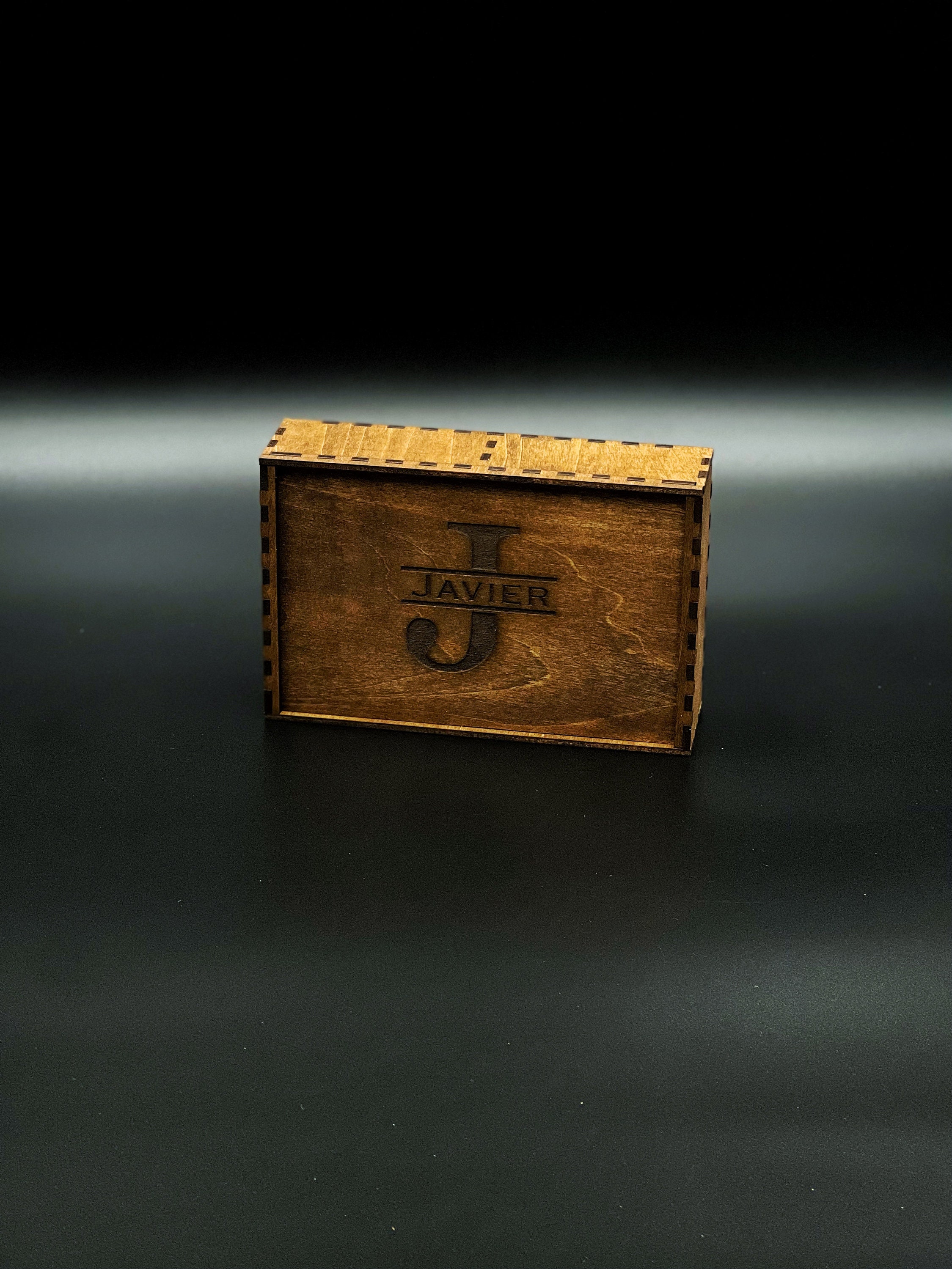 Personalized Wooden Card Box Deck Box Poker Card Box - Etsy