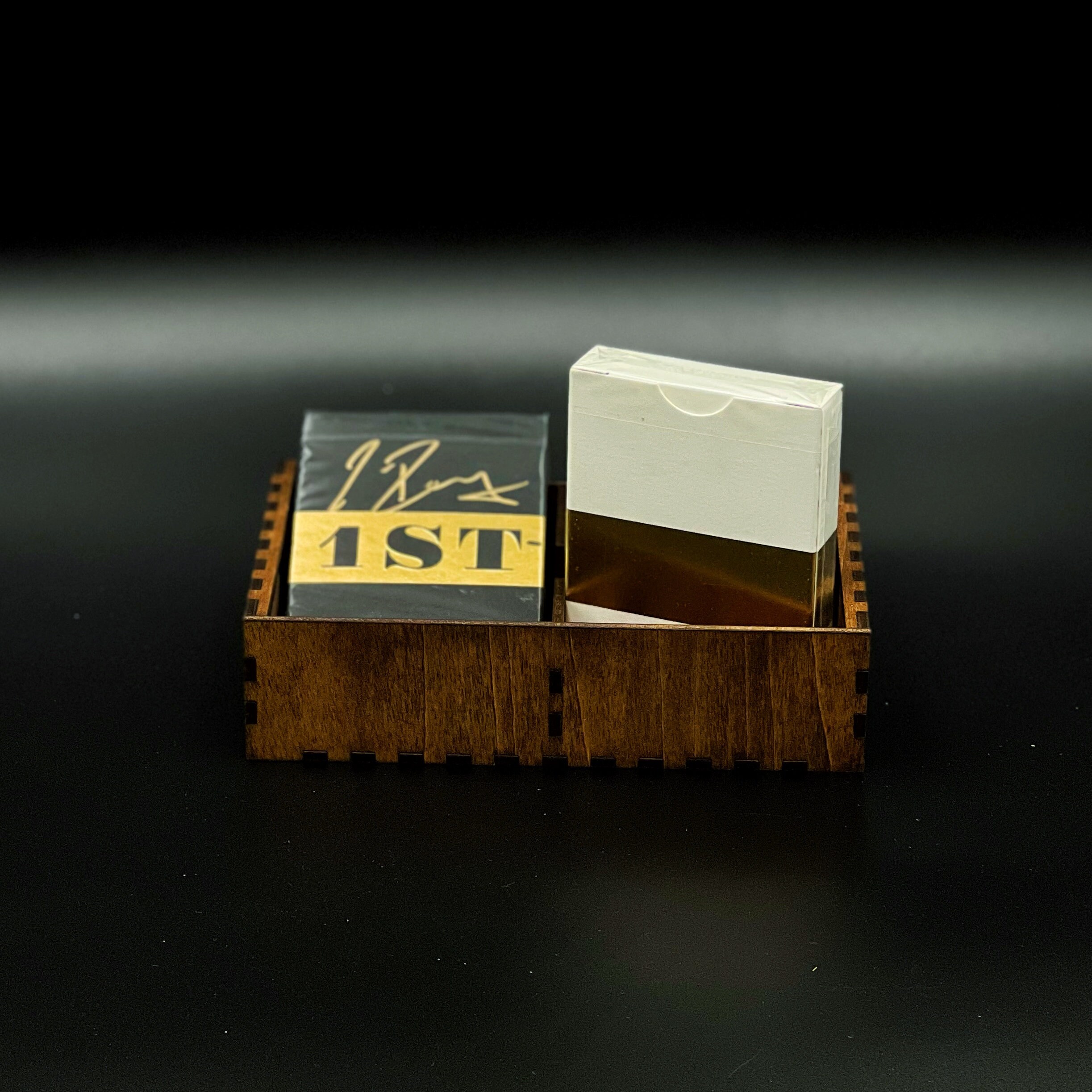 Personalized Wooden Card Box Deck Box Poker Card Box - Etsy