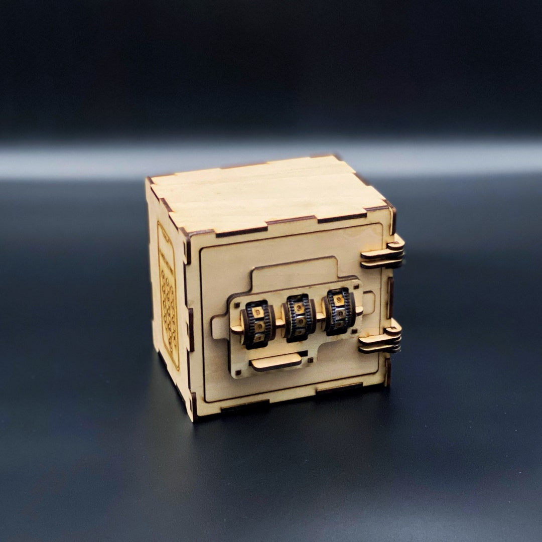 The Quandary Cube Puzzle Box Fun Solvable Box Mini Escape Room Game ...