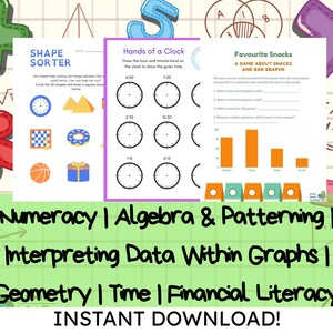 GRADE 1 MATH Workbook, 75 Math Worksheets 1st Grade Math Printable ...