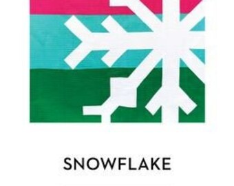 Modern Handcraft Snowflake Quilt Pattern - Etsy