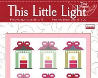 This Little Light Lantern Lamp Christmast Quilt Pattern PDF - Etsy