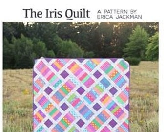 The Iris Quilt Pattern From Kitchen Table Quilting - Etsy