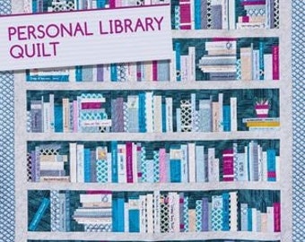 Personal Library Quilt Pattern PAPER PATTERN Perfect for - Etsy
