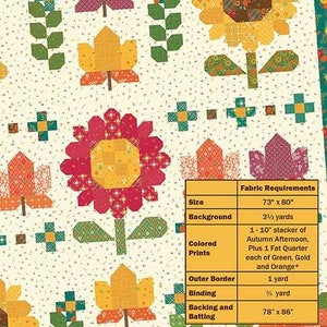AUTUMN AFTERNOON Quilt Pattern by Heather Patterson - Etsy