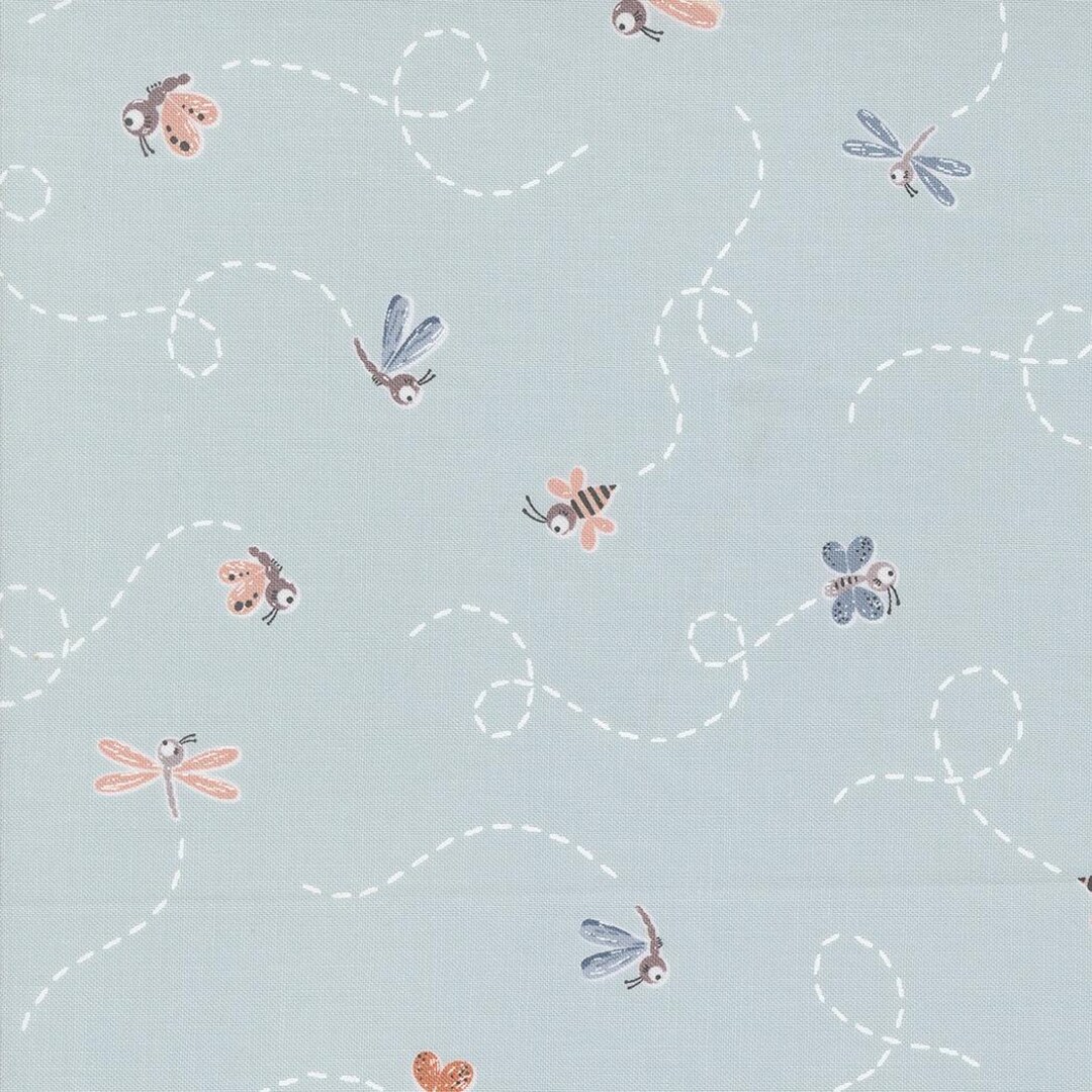 Chirp: FLY HIGH SKY Fabric by Elena Amo (sold by 1/2 Yd.) - Etsy