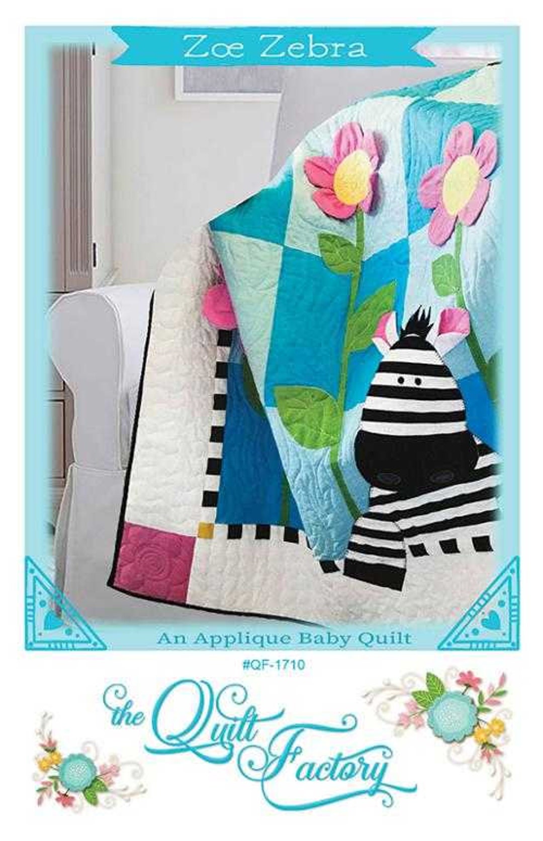 Zoe the Zebra Quilt Pattern - Etsy