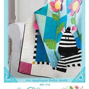 Zoe the Zebra Quilt Pattern - Etsy