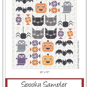 SPOOKY SAMPLER Quilt Pattern by STACY Iest Hsu - Etsy