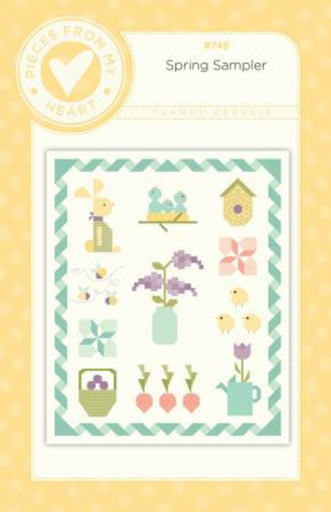 SPRING SAMPLER Quilt Pattern - Etsy