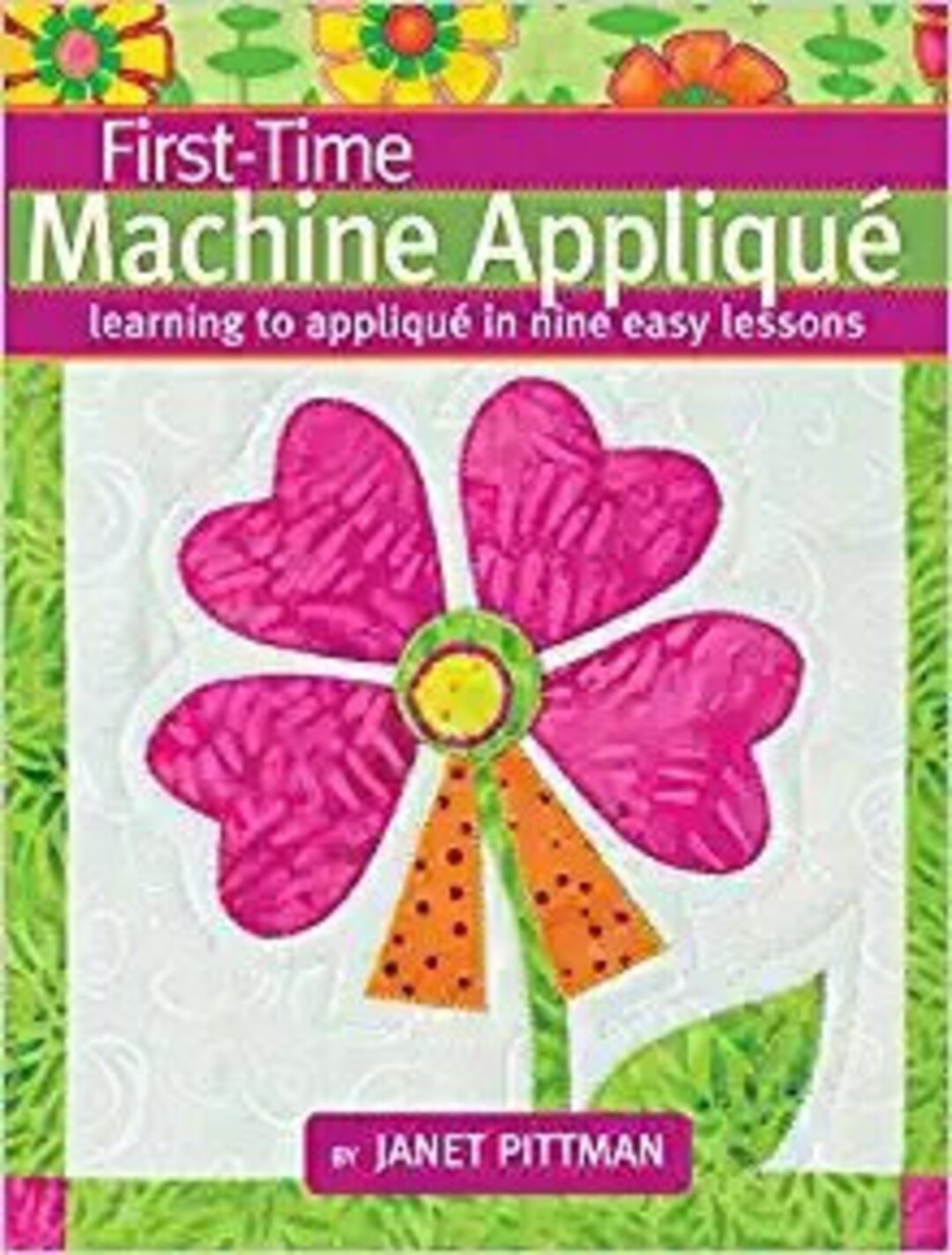 First-time Machine Applique Book - Etsy