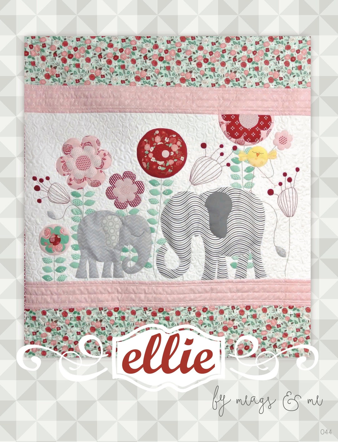 ELLIE Applique Quilt Pattern by MEAGS & ME - Etsy