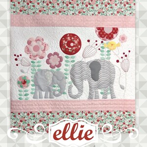 ELLIE Applique Quilt Pattern by MEAGS & ME - Etsy