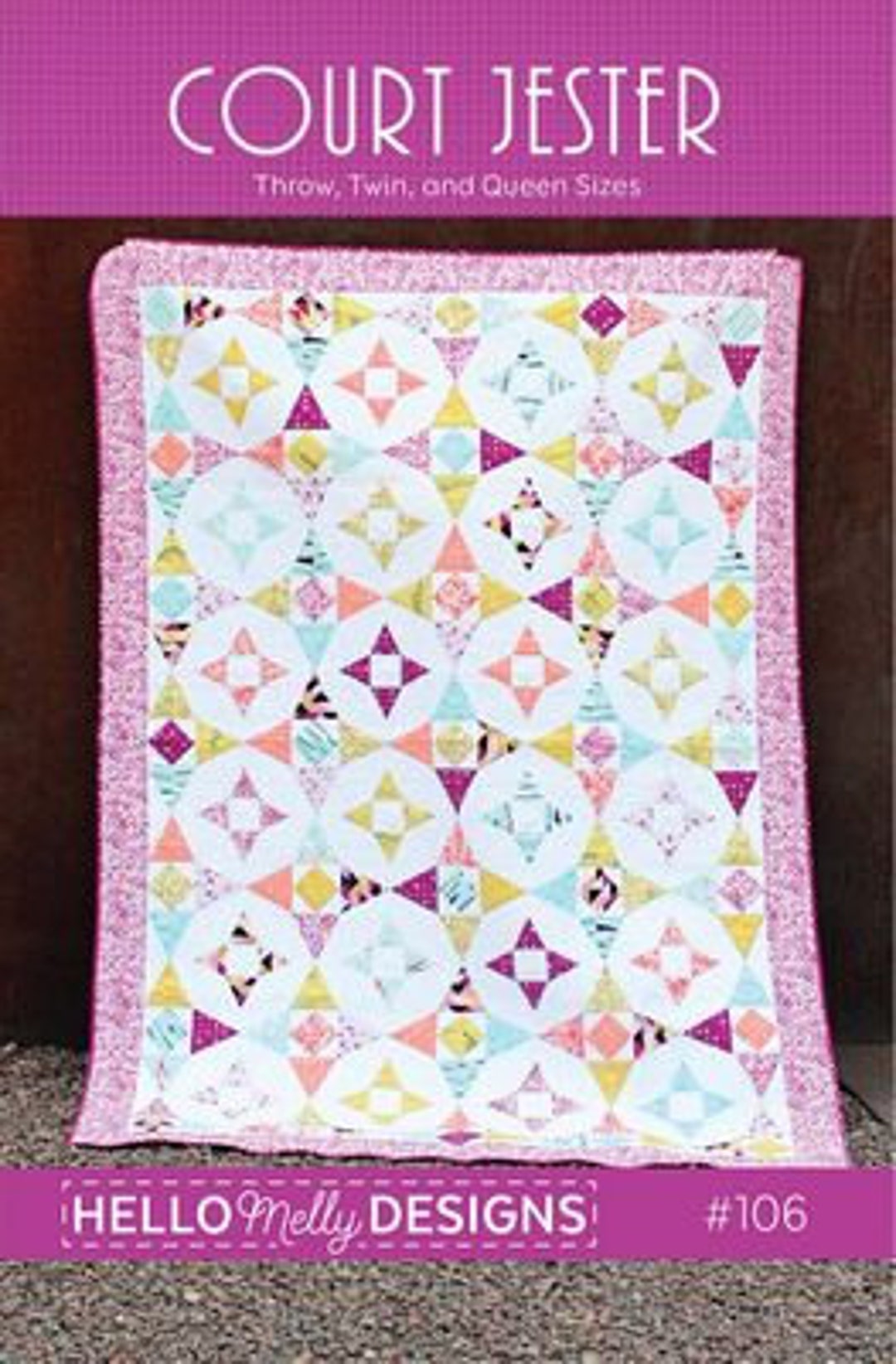 COURT JESTER Quilt Pattern - Etsy