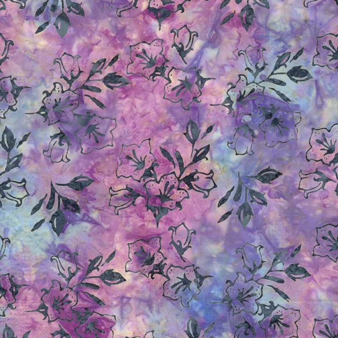 Tonga Paradise Batkis: FANS by Timeless Treasures (1/2 Yd.) - Etsy