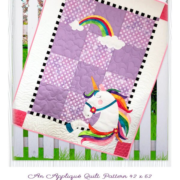 Unicorn Quilt Pattern - Etsy