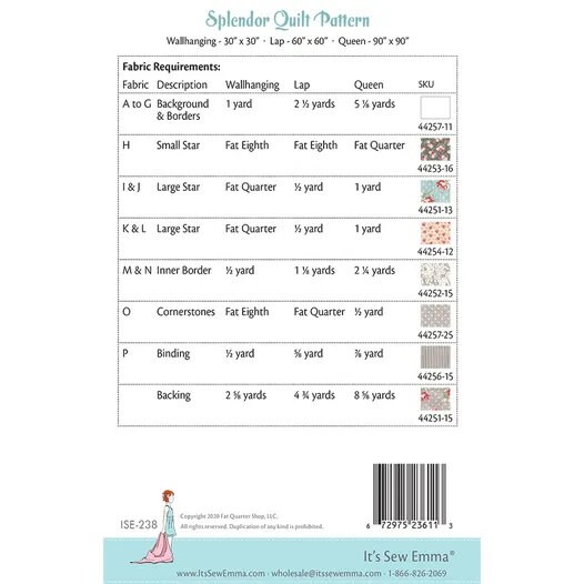 SPLENDOR Quilt Pattern - Etsy