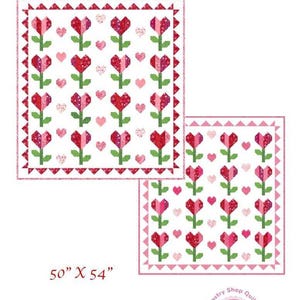 LOVE BLOOMS Quilt Pattern - Etsy