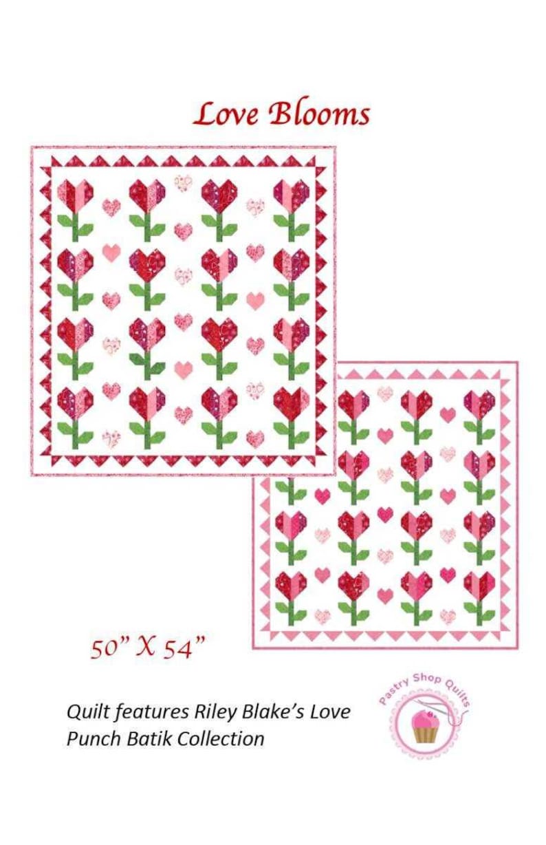 LOVE BLOOMS Quilt Pattern - Etsy