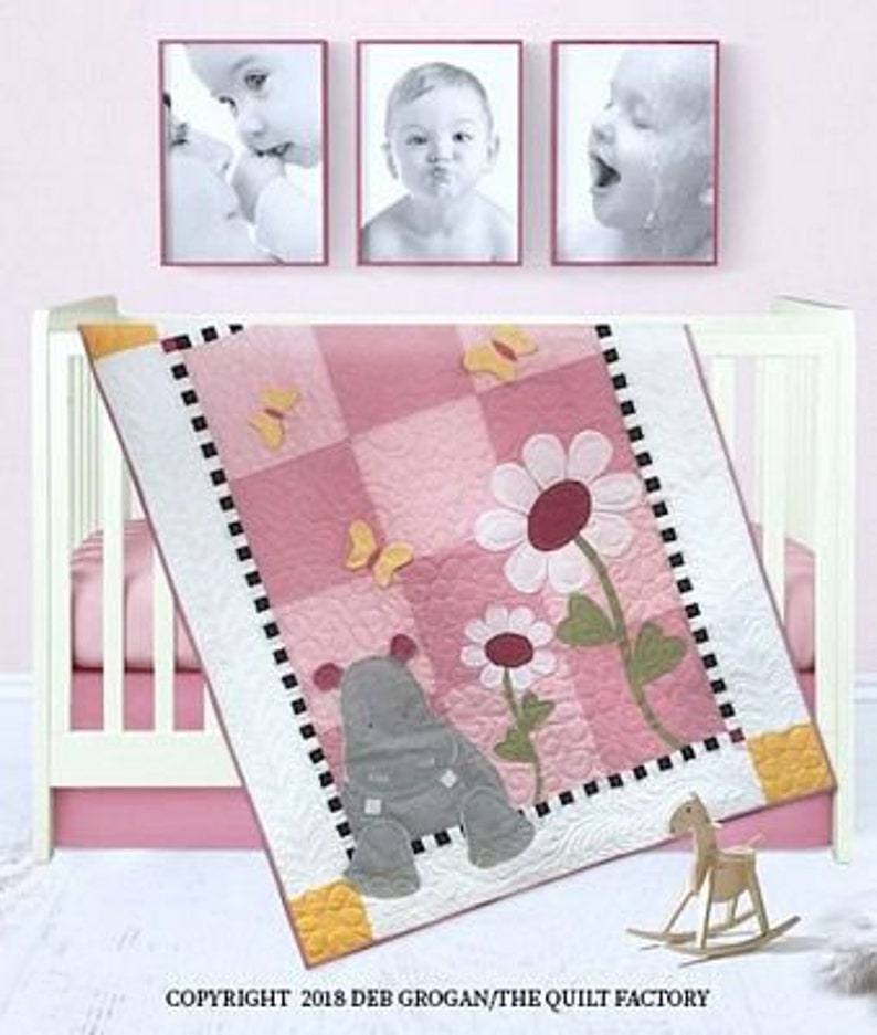 HANNAH THE HIPPO Quilt Pattern - Etsy
