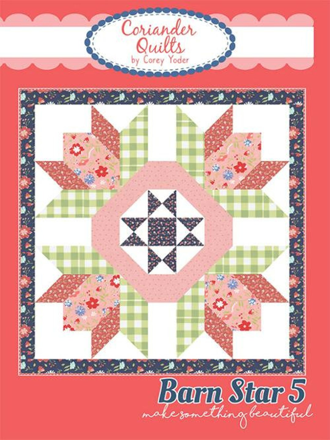 BARN STAR 5 Quilt Pattern by Coriander Quilts - Etsy