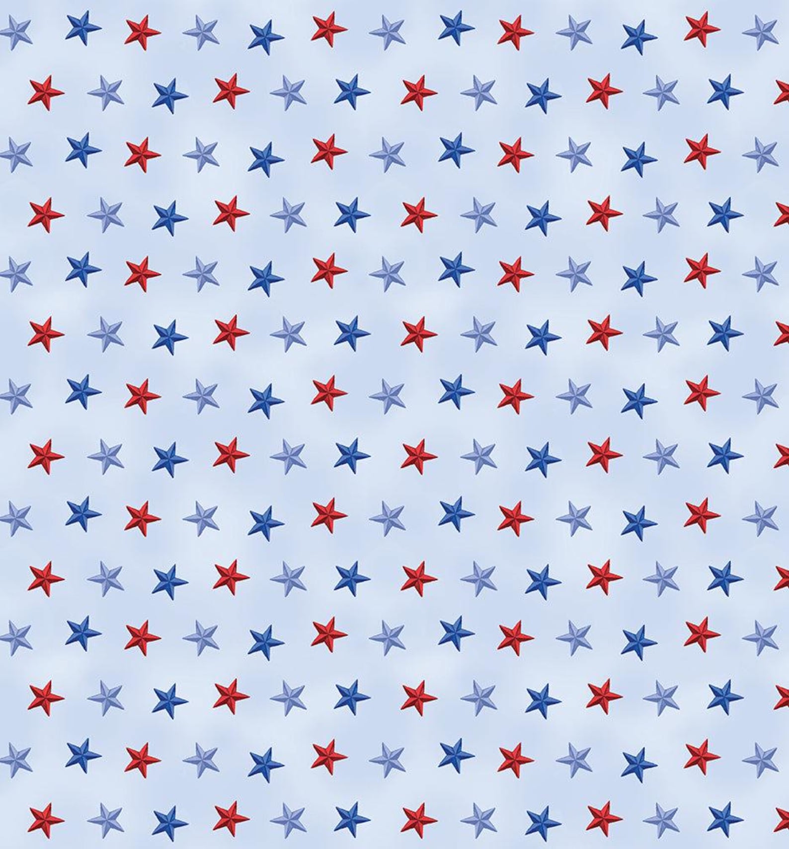 Faith, Family, Freedom: STARS OF FREEDOM Light Blue Fabric (1/2 Yd) - Etsy