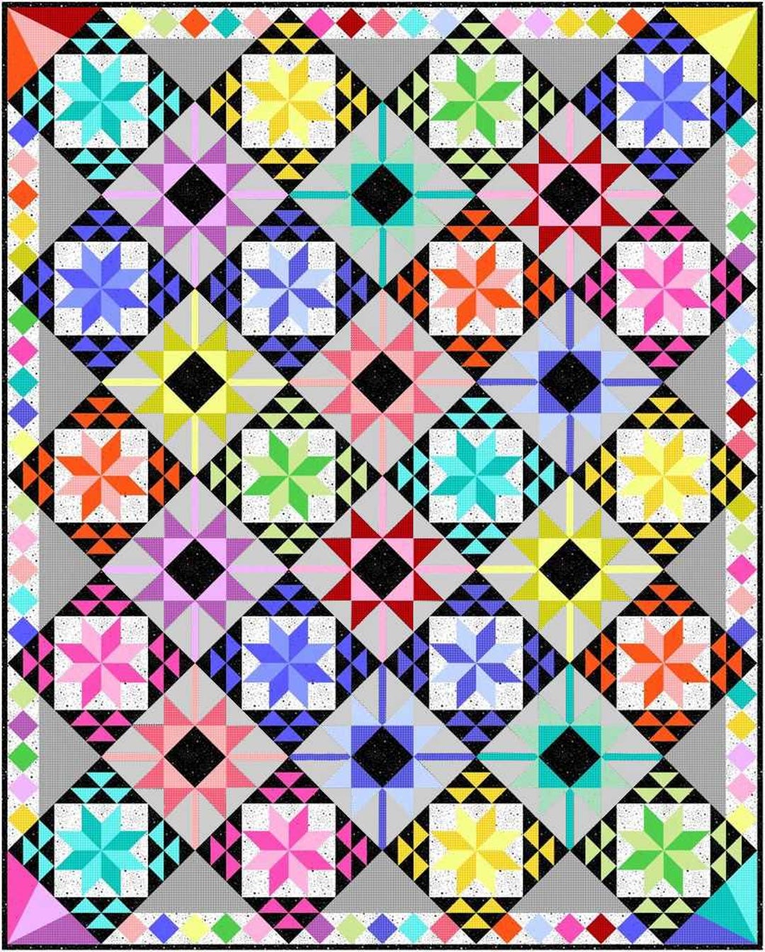 GRAND FINALE Quilt Kit by Charisma Horton - Etsy