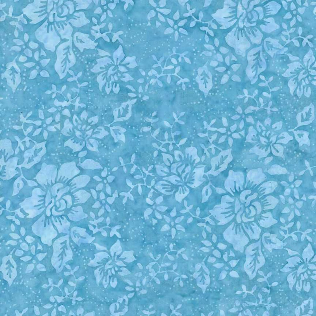 Tonga Paradise Batkis: SUMMER FLORALS by Timeless Treasures (1/2 Yd ...
