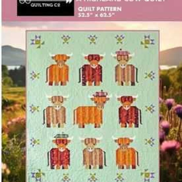 Cow Quilt Pattern - Etsy