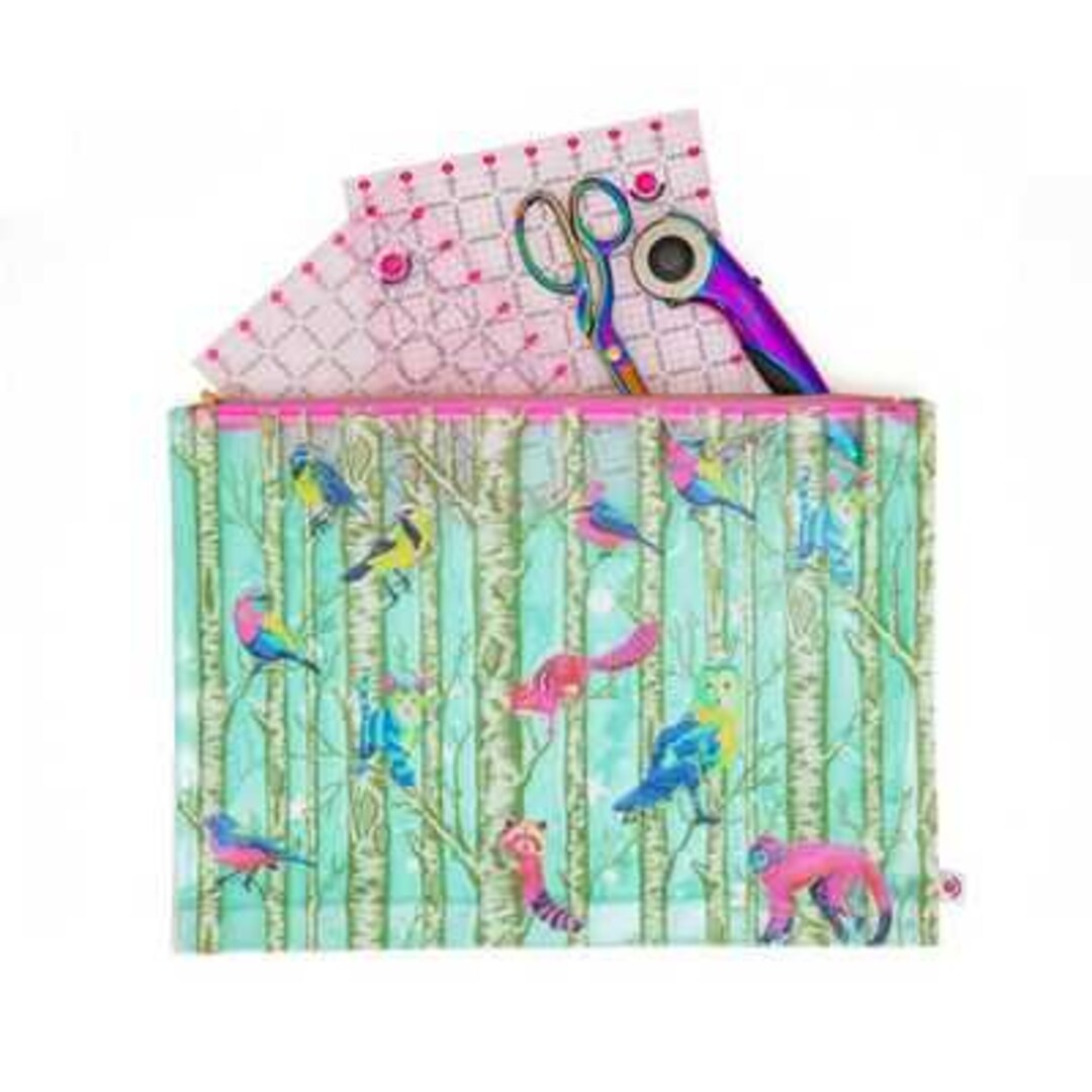 Tula Pink FAMILY TREE Large Project Bag - Etsy