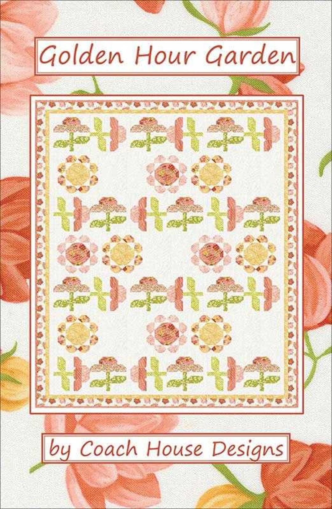 GOLDEN HOUR GARDEN Quilt Pattern - Etsy