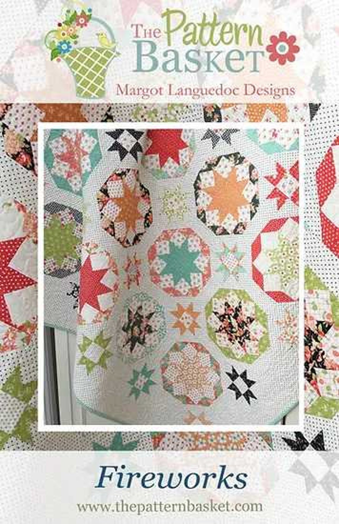FIREWORKS Quilt Pattern by THE PATTERN Basket - Etsy