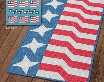 Star-spangled Baby Quilt Top Pattern - Etsy