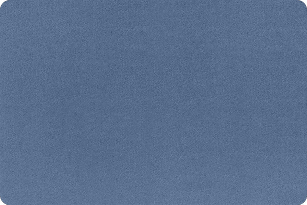 SOLID CUDDLE 3 - Extra Wide Minky: JEANS (1 Yd.) - Etsy